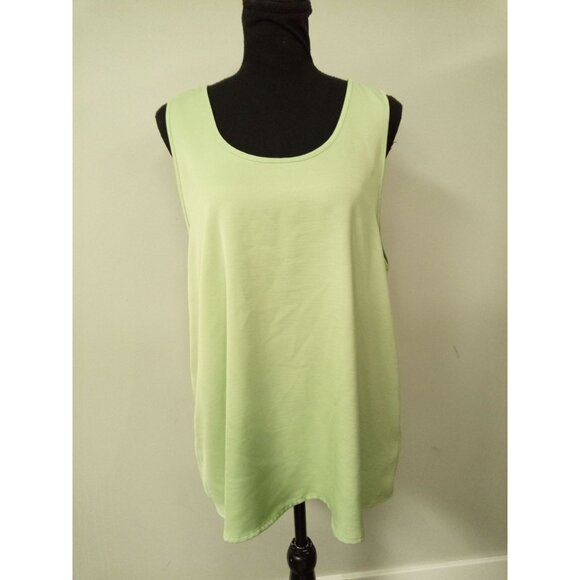 Fabletics | Tops | Fabletics Womens Active Green Tank Top Size Xl ...